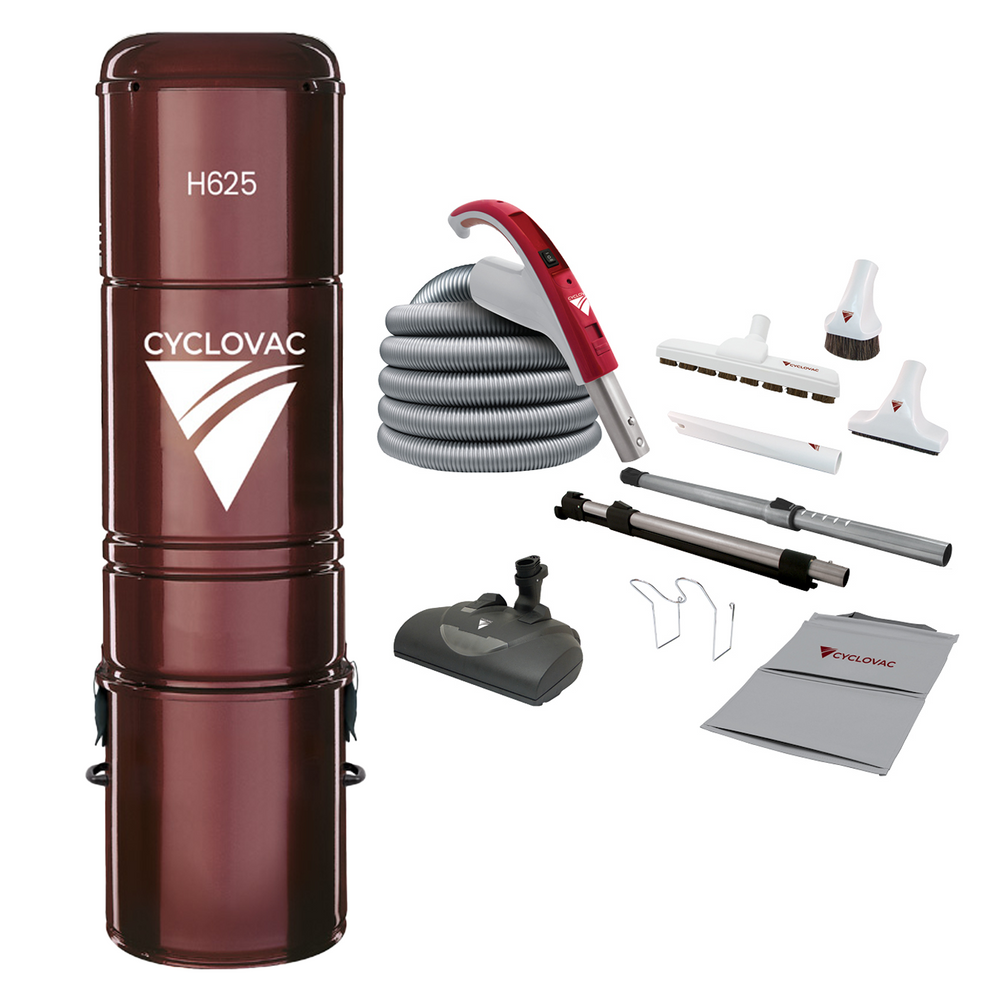 Central Vacuum Package Complete System - Vacuum Plus Canada