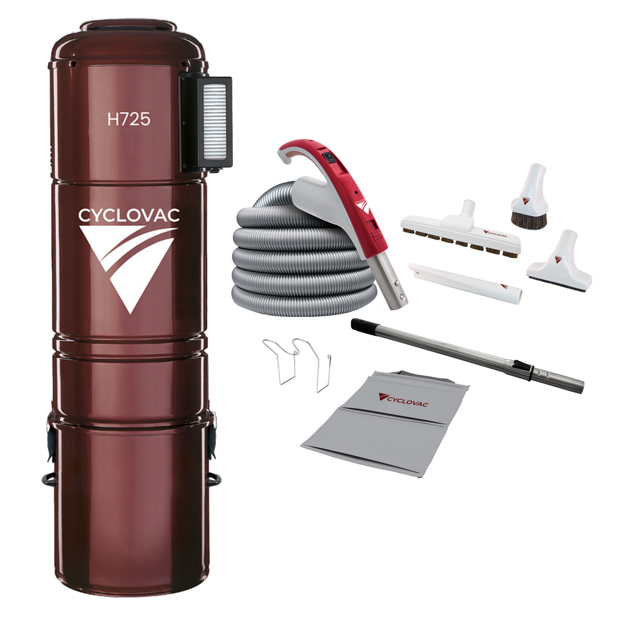 Central Vacuum Package Complete System - Vacuum Plus Canada