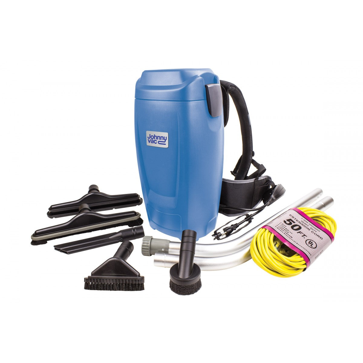 Commercial Backpack Vacuum - Johnny Vac - Capacity of 1.5 gal (5,65 L)